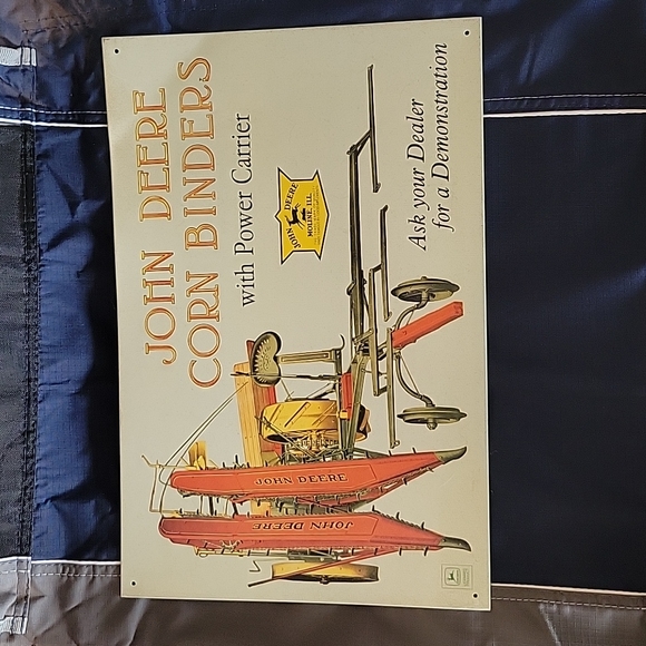Art | Retro John Deere Metal Sign | Poshmark